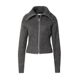 WEEKDAY Strickjacke Damen Gr&ouml;&szlig;e L graumeliert