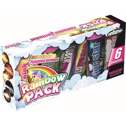 Weco Font&auml;nen-Feuerwerk 'Rainbow Pack' 6-teilig