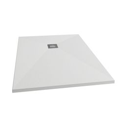 Schulte Duschwanne 'Centrostone' wei&szlig; 80 x 150 cm