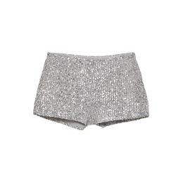 Pull&Bear Pull&bear Shorts 'PACIFIC' Damen Gr&ouml;&szlig;e 38 silber