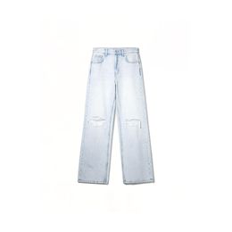 Bershka Jeans Damen Gr&ouml;&szlig;e 34 blue denim