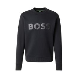BOSS Sweatshirt 'Salbo' Herren Gr&ouml;&szlig;e L anthrazit / schwarz