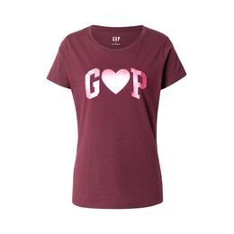 GAP T-Shirt Damen Gr&ouml;&szlig;e S hellpink / weinrot