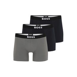 BOSS Boxershorts Herren Gr&ouml;&szlig;e XL dunkelblau / grau / schwarz / wei&szlig;