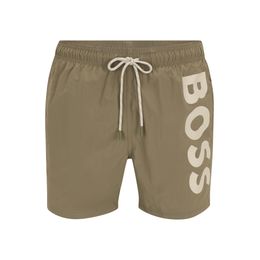 BOSS Badeshorts 'Octopus' Herren Gr&ouml;&szlig;e S beige / camel