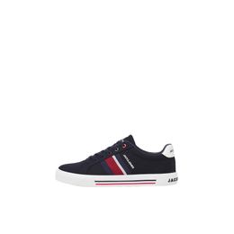 Jack & Jones Jack & Jones Sneaker 'Gordon' Herren Gr&ouml;&szlig;e 46 marine / navy / rot / wei&szlig;