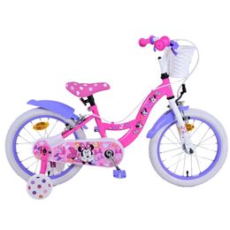 VOLARE Kinderfahrrad Disney Minnie, 16 Zoll, ohne R&uuml;cktrittbremse