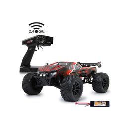 Jamara-59740-Brecter Truggy BL 4WD 1:10 Lipo 2,4GHz mit LED