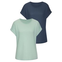 Vivance T-Shirt Damen Gr&ouml;&szlig;e XS/S navy / mint