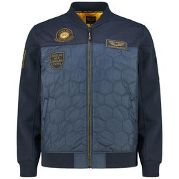 PME-Legend Gro&szlig;e Gr&ouml;&szlig;en PME LEGEND Blouson mit Stepp-Einsatz Farbe dunkelblau Gr&ouml;&szlig;e: 5XL