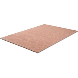 Wollteppich Sansibar "List", beige, B:90cm H:13mm L:160cm, Schurwolle, Teppiche, Kurzflor, Handweb Teppich, meliert, reine Wolle, handgewebt