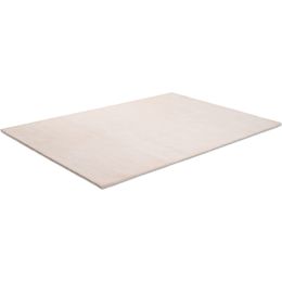 Wollteppich Sansibar "List", beige (cream), B:70cm H:13mm L:140cm, Schurwolle, Teppiche, Kurzflor, Handweb Teppich, meliert, reine Wolle, handgewebt