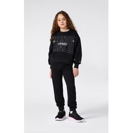 Jogginganzug Champion "Sweatsuits", Jungen, Gr. XL (164/170), schwarz (nbk, nbk), Obermaterial: 54% Baumwolle, 46% Polyester, Sportanz&uuml;ge Jogginganzug, f&uuml;r Kinder