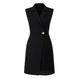 WOMAN VISION Kleid Damen Gr&ouml;&szlig;e 42 schwarz Winterkleid