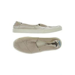 Toms Shoes TOMS Halbschuh Damen Gr&ouml;&szlig;e 38 Second Hand beige