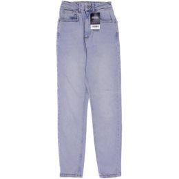 NA-KD Jeans Damen Gr&ouml;&szlig;e 24/25 Second Hand hellblau