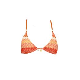 Deeluxe Bikinitop 'Orfia' Damen Gr&ouml;&szlig;e 75 ecru / koralle / pastellorange