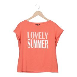 comma, COMMA T-Shirt Damen Gr&ouml;&szlig;e L Second Hand orange
