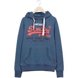 Superdry Kapuzenpullover Herren Größe XL Second Hand blau