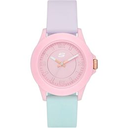 Skechers Uhr Damen Gr&ouml;&szlig;e One Size pastellgr&uuml;n / lila / pink