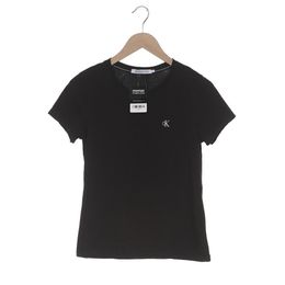 Calvin Klein Jeans T-Shirt Damen Gr&ouml;&szlig;e L Second Hand schwarz