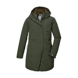 G.I.G.A. by Killtec Damen Parka "GW 41 WMN PRK", grün, Gr. 38, G.I.G.A. DX BY KILLTEC, Oberstoff: 88% Polyester, 12% Baumwolle, Futter: 100% Polyester, Wattierung: 100%