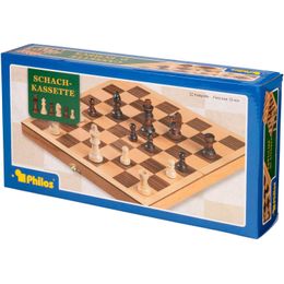 Philos Kinder Spiel "Schach mit Schachkassette"bunt, Spiele, Made in Germany