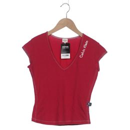 Calvin Klein Jeans T-Shirt Damen Gr&ouml;&szlig;e M Second Hand pink