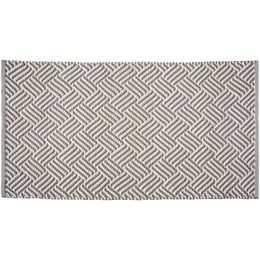 Fu&szlig;matte Pad, B:72cm H:13mm L:130cmsand, wei&szlig;, Kunstfaser, Au&szlig;enbereich, Teppiche, "EDGE, Schmutzfangmatte", modernes Design, In- und Outdoor
