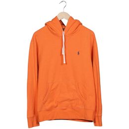 Polo Ralph Lauren Kapuzenpullover Herren Gr&ouml;&szlig;e L Second Hand orange