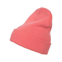 Flexfit Damen Beanie "Flexfit Unisex Heavyweight Long Beanie"coral, Kunstfaser, M&uuml;tzen