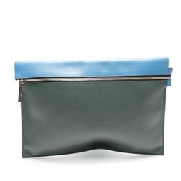 Victoria Beckham Clutch Damen Gr&ouml;&szlig;e One Size Second Hand blau
