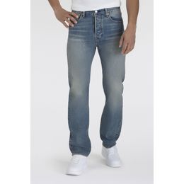 Levi's LEVI'S Herren Straight-Jeans "501 LEVI'S ORIGINAL"lean machi30, Gr. 36, Denim/Jeans, Obermaterial: 100% Baumwolle, Jeans, mit Markenlabel