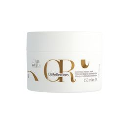 Haarmaske "Oil Reflections Mask", 150mlweiß, Wella PROFESSIONALS, Haarpflegemittel, pflanzliche Inhaltsstoffe für langanhaltende Feuchtigkeit