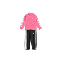 adidas Sportswear Set Jungen Größe 98 hellpink / schwarz / weiß