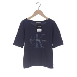 Calvin Klein Jeans T-Shirt Damen Gr&ouml;&szlig;e L Second Hand marine