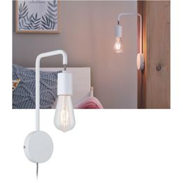 Paulmann LED Wandleuchte "Calvani", 1, H: 34cm, weiß, Leuchten, E27
