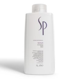 Wella SP Haarshampoo "Repair Shampoo", 1.000mlweiß, Haarpflegemittel, sanfte Pflege, kräftigend, baut die Struktur wieder auf