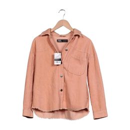 Zara Jacke Damen Gr&ouml;&szlig;e S Second Hand orange