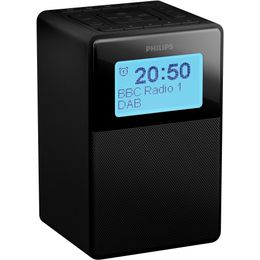 Philips Uhrenradio "TAR 5100", B:10,1cm H:16,08cm T:9,9cm, schwarz, Radios