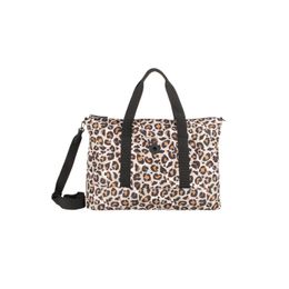 JOOP! JOOP JEANS Damen Handtasche "Handtasche Giocoso Leo Lotte Weekender lhz"schwarz, braun, Obermaterial: 100% Polyester PES., Taschen