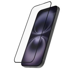 Hama Displayschutzglas "D3O Displayschutz, Schutzglas f&uuml;r Apple iPhone 16 mit Montagehilfe", transparent, Displayfolien, mit Montagehilfe, extrem