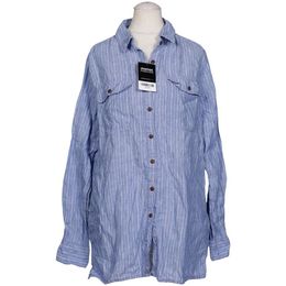 LANDS' END Lands&lsquo; End Bluse Damen Gr&ouml;&szlig;e M Second Hand hellblau