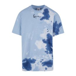 Karl Kani Damen T-Shirt "Karl Kani Herren"light blau, navy, Gr. XS, 100% Baumwolle, Shirts