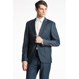 LINDBERGH Herren Anzug, blau, Gr. 44, kariert, Web, Obermaterial: 79% Polyester, 20% Viskose, 1% Elasthan, Anz&uuml;ge, in klassischem Look