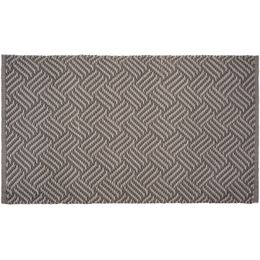 Fu&szlig;matte Pad, B:72cm H:13mm L:130cmstone, sand, Kunstfaser, Au&szlig;enbereich, Teppiche, "EDGE, Schmutzfangmatte", modernes Design, In- und Outdoor