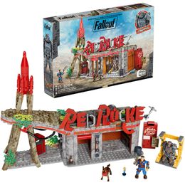 Mega Kinder Konstruktionsspielsteine "Mega Fallout Red Rocket Bauspielzeug-Set mit 2 Actionfiguren", bunt, Kunststoff, Spielbausteine, Bausatz