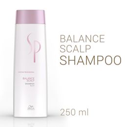 Wella SP Haarshampoo "Balance Scalp Shampoo", 250mlweiß, Haarpflegemittel, gegen Juckreiz, gegen Rötungen, sanfte Pflege