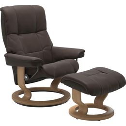 Relaxsessel stressless, B:88cm H:102cm T:77cm, braun, Leder BATICK: BATICK ist ein leicht korrigiertes, durchgefärbtes und genarbtes Möbelleder, bei