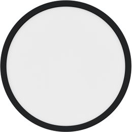 Nordlux LED Deckenleuchte "OJA", 1, &Oslash; 29cm H: 2cm, schwarz, Badezimmer, Leuchten, Farbwechsel, f&uuml;r Bad und Au&szlig;en, inkl. LED Modul, inkl. Dimmer